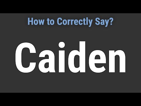 How to Pronounce Name Caiden (Correctly!)
