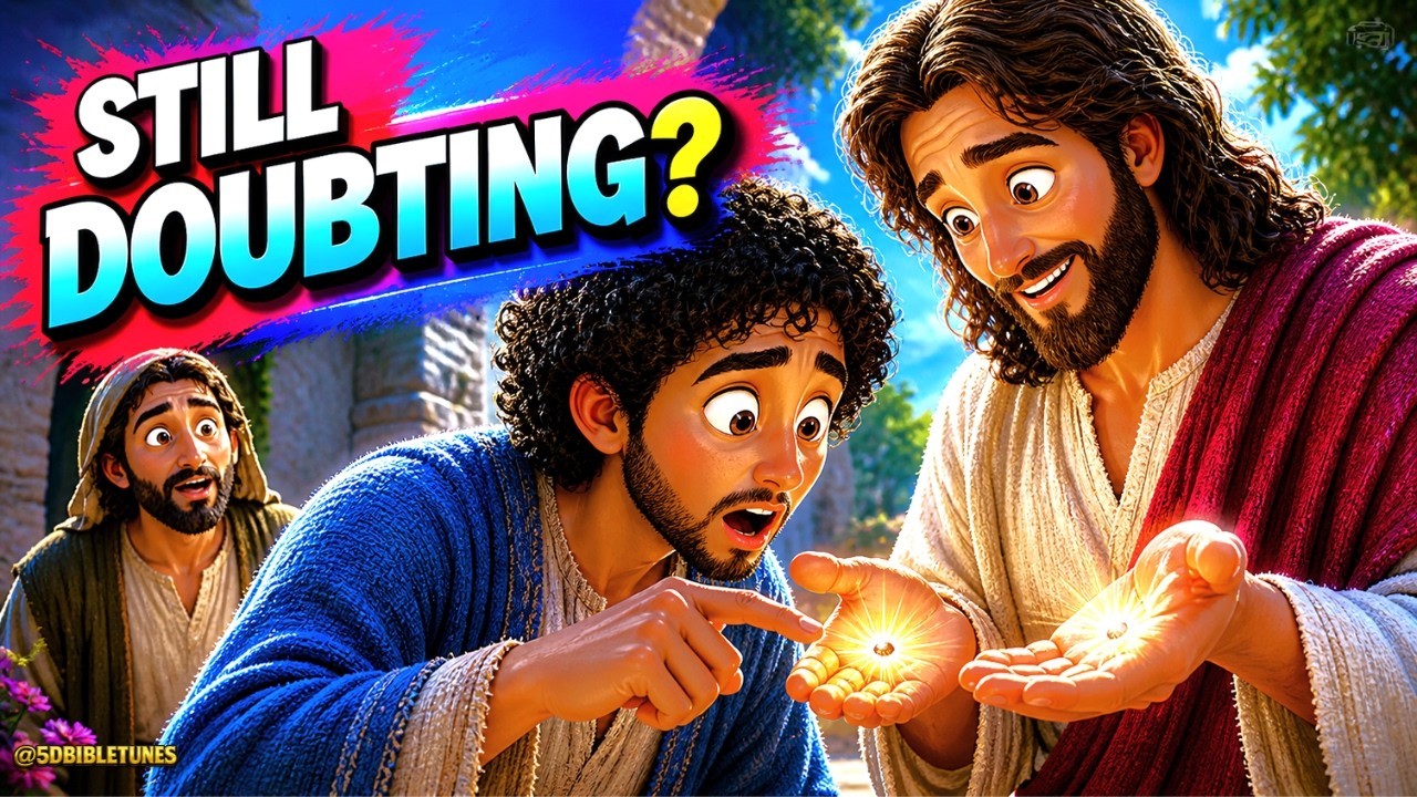 Still Doubting? 😮 Doubting Thomas for Kids Bible Story Song 🌈 I Believe