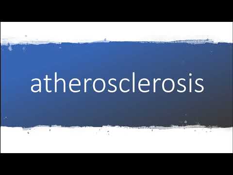 How to pronounce atherosclerosis