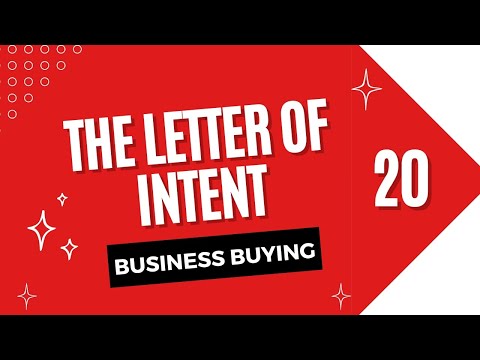 The Letter of Intent (#20)