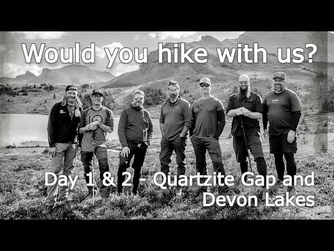 Backpacking to Devon Lakes via the Quartzite Gap (Part 1 of 2) - Banff's random area