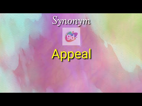 Appeal Synonym with Meaning||Googul Dictionary||
