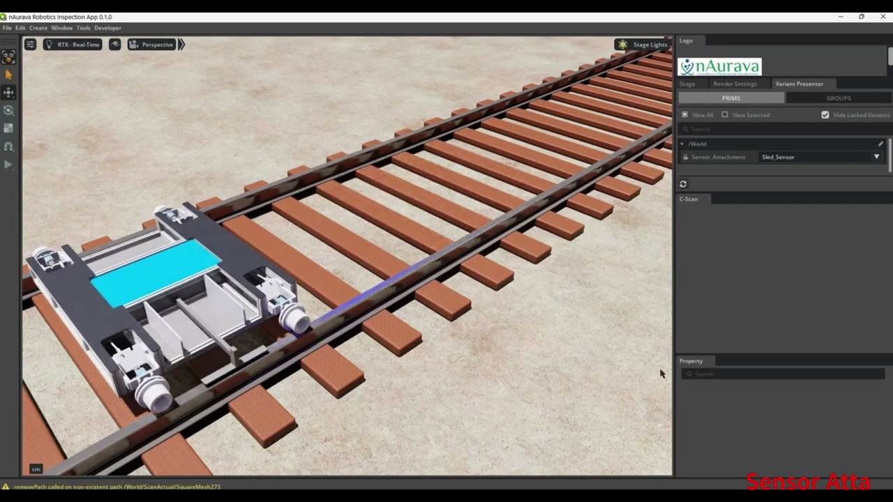 OpenUSD and NVIDIA Omniverse based robotic simulation