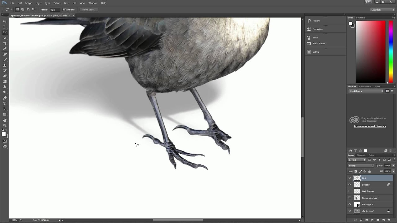Drop Shadow Tutorial - Advanced Drop Shadow Techniques
