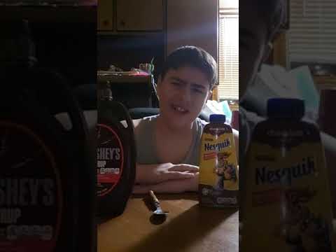 Nesquik vs Hersheys chocolate syrup showdown! who will win?