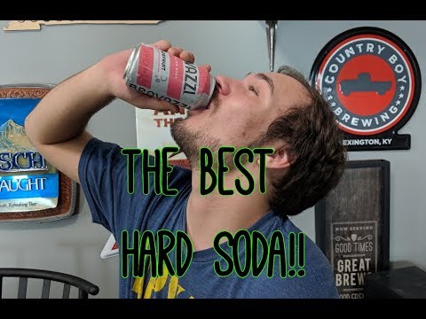 Bravazzi Grapefruit Hard Soda Review! (BEST HARD SODA!!!)