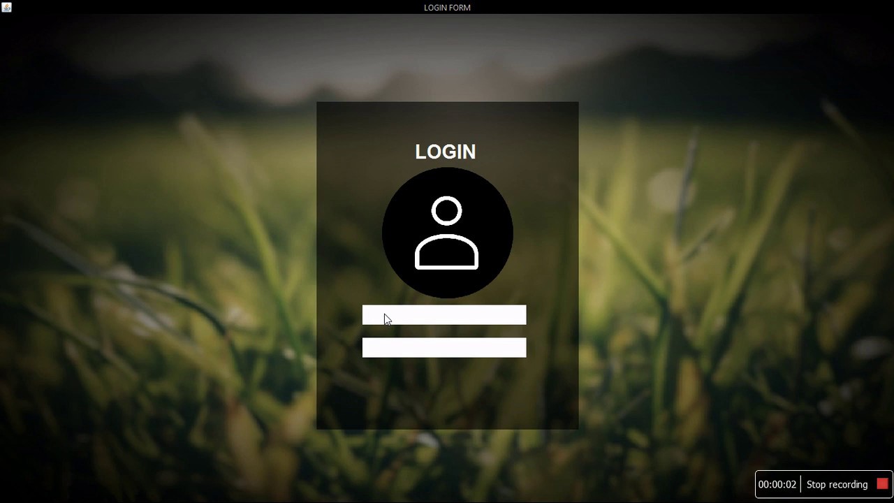 Java Login Application Part 1