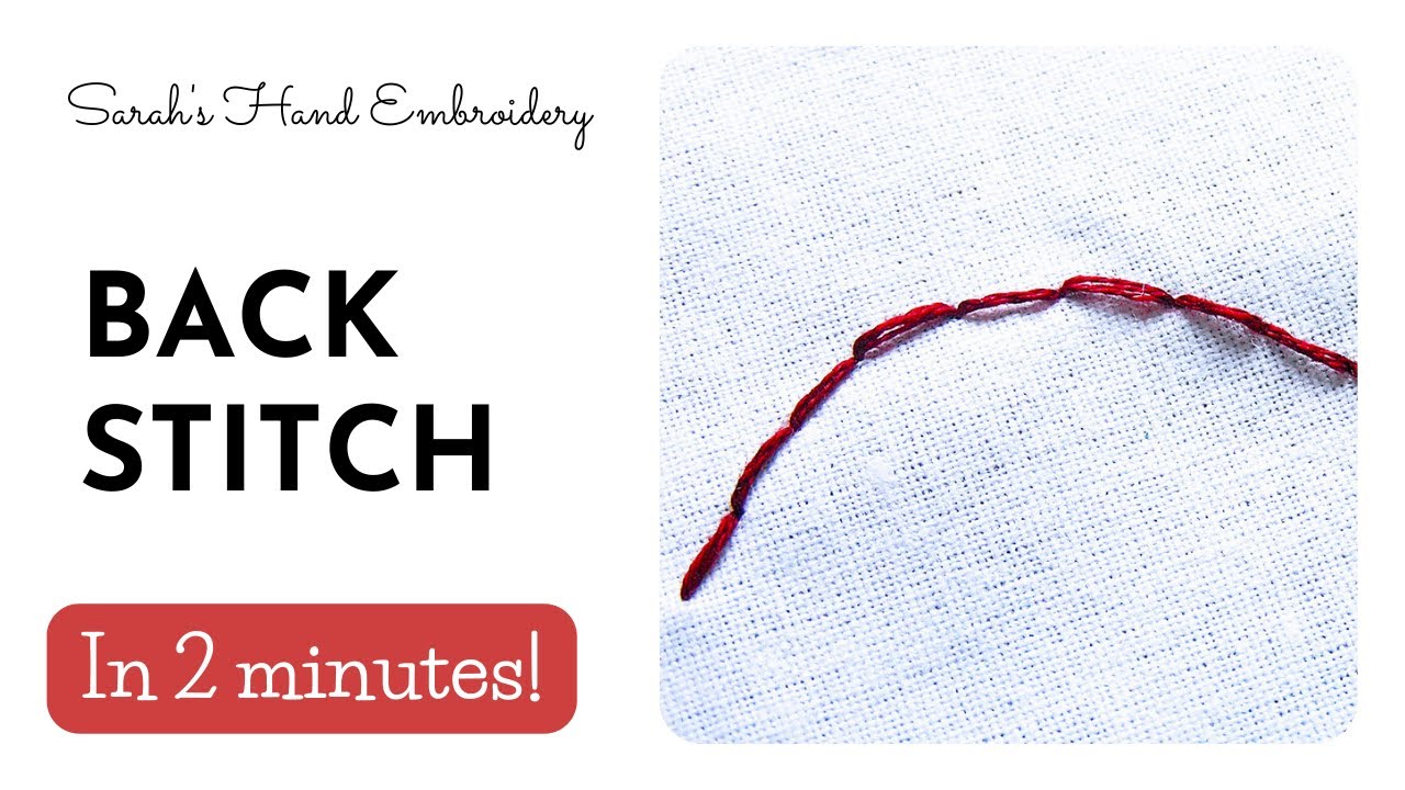 Video Library of Hand Embroidery Stitches - Sarah's Hand Embroidery