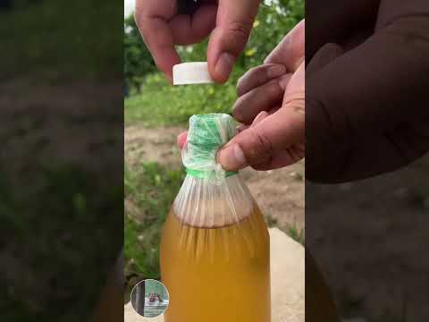 Recycle Tips Add Bottle Cap to Tighten Plastic bag