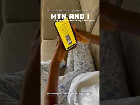 My monthly relationship with MTN 😂. Please which is the best Tariff or data subscription now?