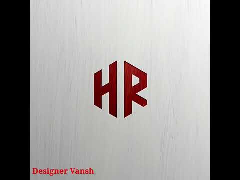 HR Logo Process #shorts
