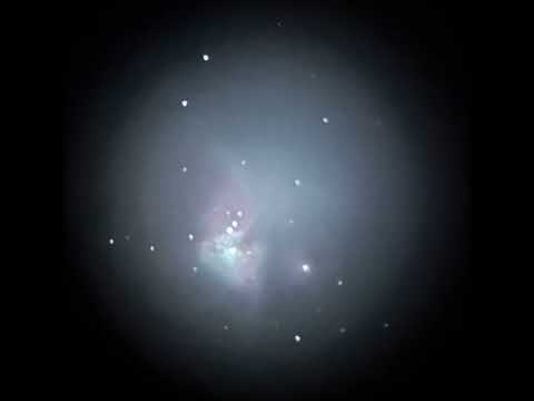 Andromeda Galaxy, Orion Nebula, and the Ring Nebula through my 8 inch telescope