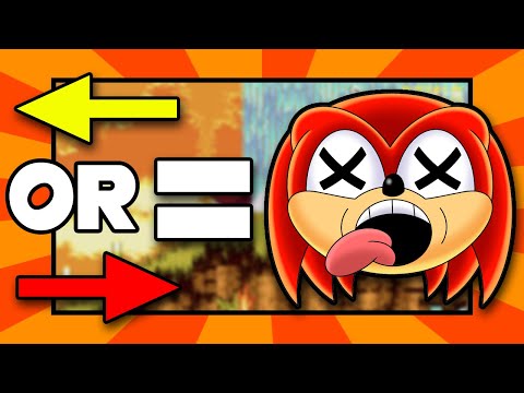 If you push left or right Knuckles dies?! - Broken Knuckles (Sonic 3 Rom Hack)