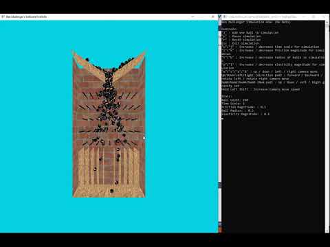 Galton Board Simulation – Ben Mullenger