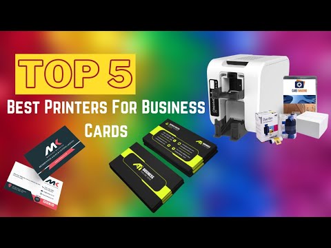 Top 5 Best Printers For Business Cards In 2023