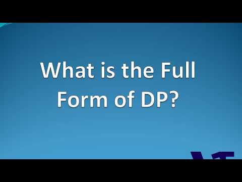 DP Full Form | Full Form of DP