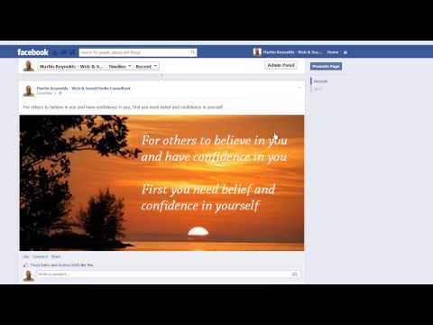How do I make a Facebook post a highlighted post?