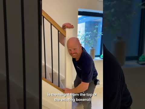 How to Measure Height 1 Measurement for Staircase Balustrade