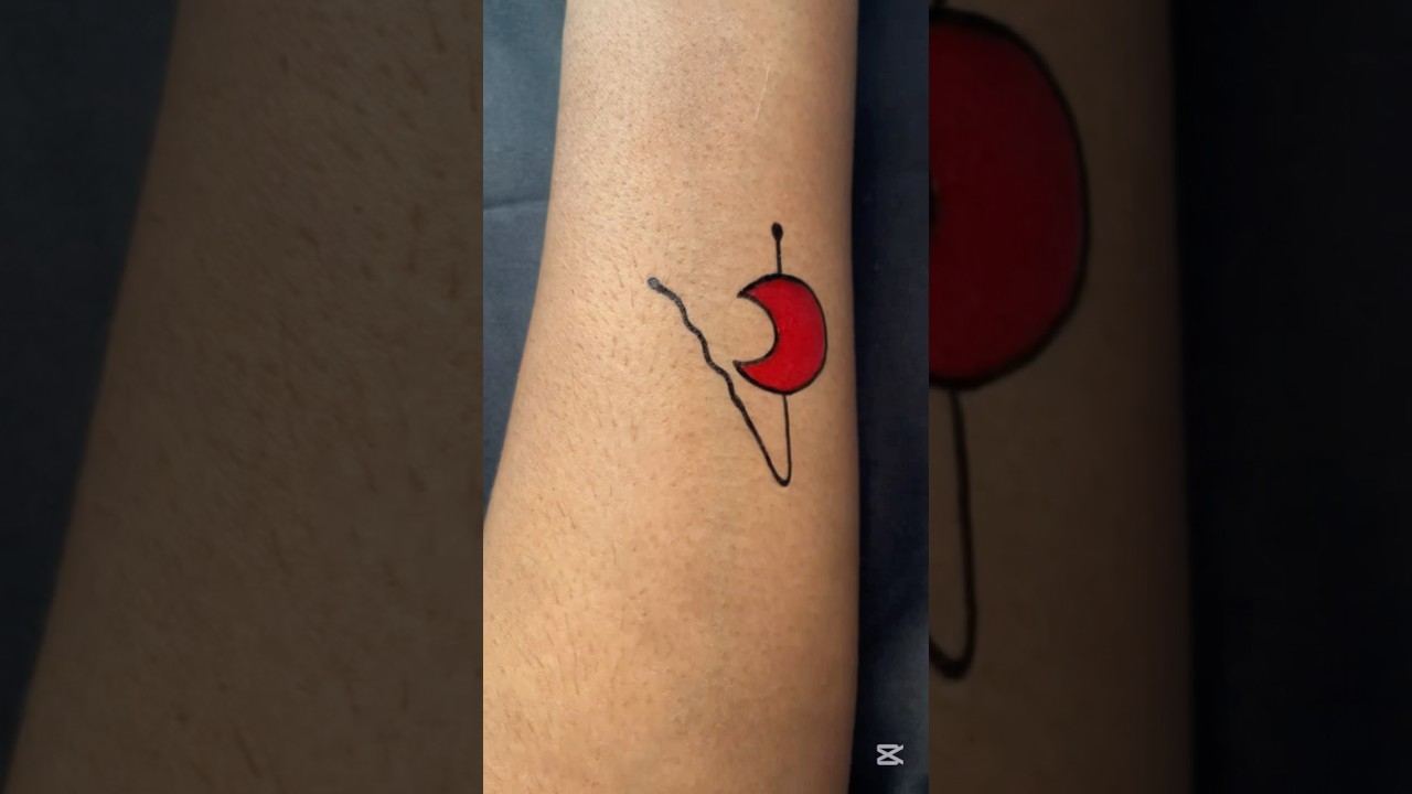 Hair pin tattoo #shorts #tattoo #trending