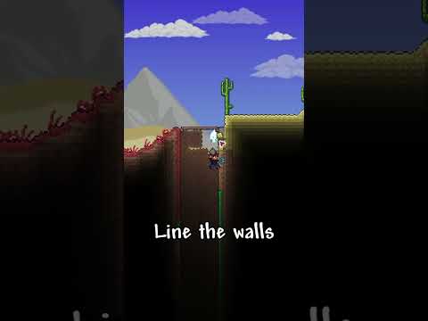 Things to do before HARDMODE in Terraria #shorts #terraria #gaming #smallyoutuber