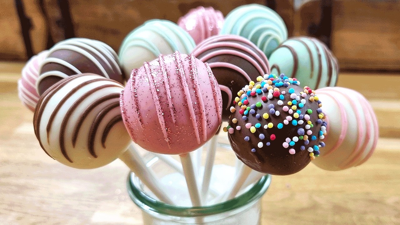 Easy Cake pops Recipe for Beginners🍭Homemade Cake pop