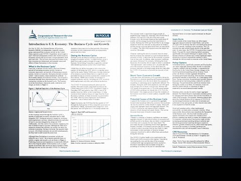 Introduction to U.S. Economy: The Business Cycle and Growth