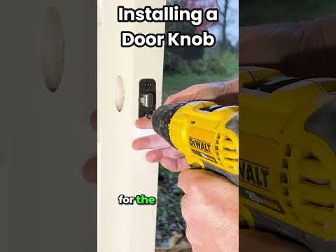 Easy Doorknob Installation with a Kwikset Exterior LOCK