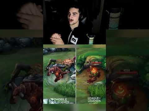 MOBILE LEGENDS VS WILD RIFT #shorts
