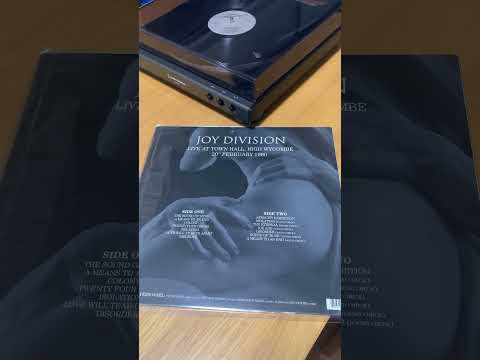 Joy division live at town hall 1980 the sound of music lp
