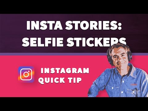 Quick Tip:How To Use New Selfie Stickers in Instagram Stories