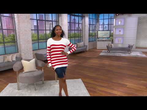 Women with Control My Wonder Denim Pull-On Skirt on QVC