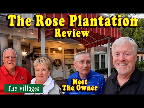 Rose Plantation Restaurant, FL Review, Meet the Owner, Mystic Ice Cream, The Villages SEE MENU FOR $