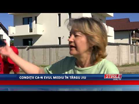 Condiții ca n evul mediu în Târgu Jiu