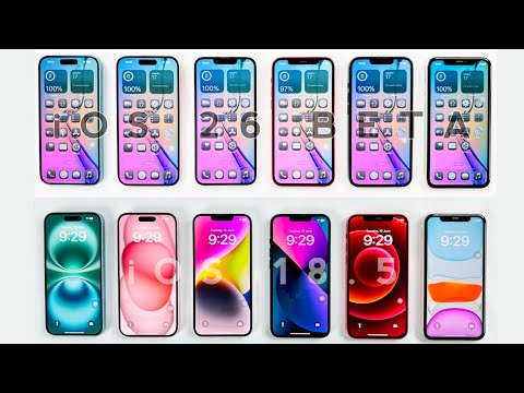 iPhone 16 vs 15 vs 14 vs 13 vs 12 vs 11 - iOS 26 BETA vs iOS 18.5 Battery Life Test