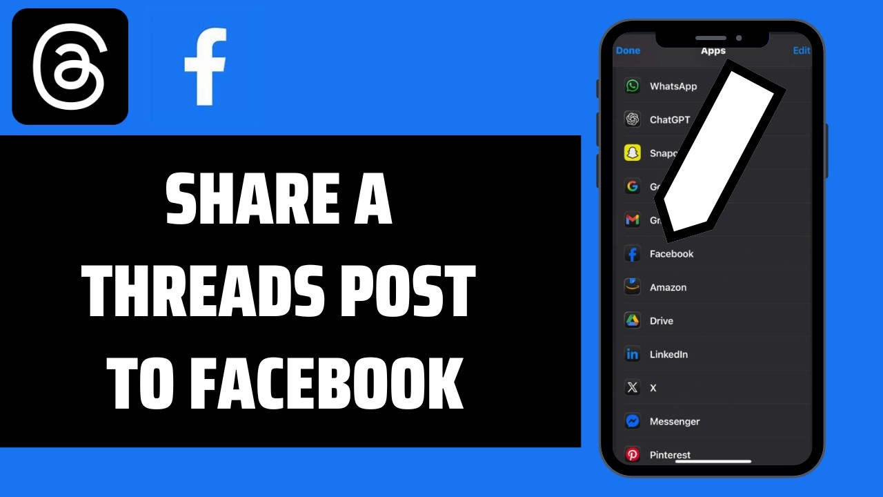 How To Share A Threads Post To Facebook