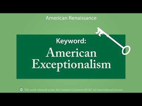 Keyword: American Exceptionalism