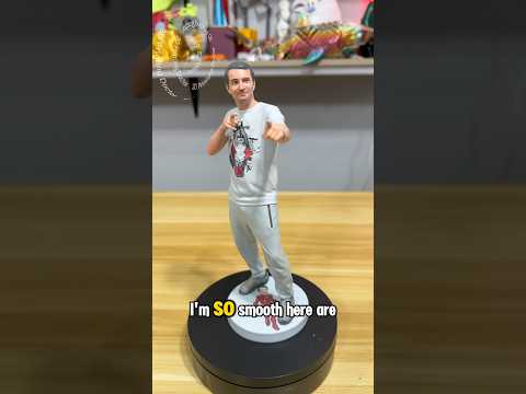 Extremely realistic mini figure of yourself can be 3D printed!!!!