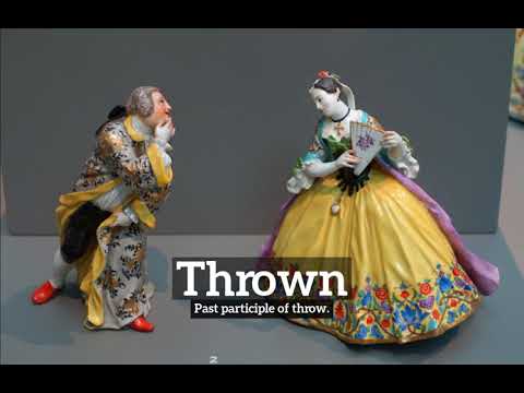 What is Thrown? | How Does Thrown Look? | How to Say Thrown in English?