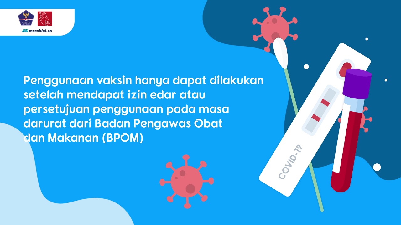 Motion Graphic - 6 Jenis Vaksin COVID-19 Yang Ditetapkan Pemerintah