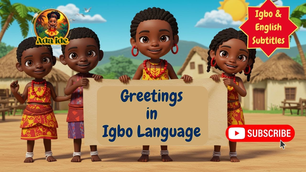 Ekele N' Asusu Igbo l Greetings in Igbo Language l Learn Igbo with Ada Ide