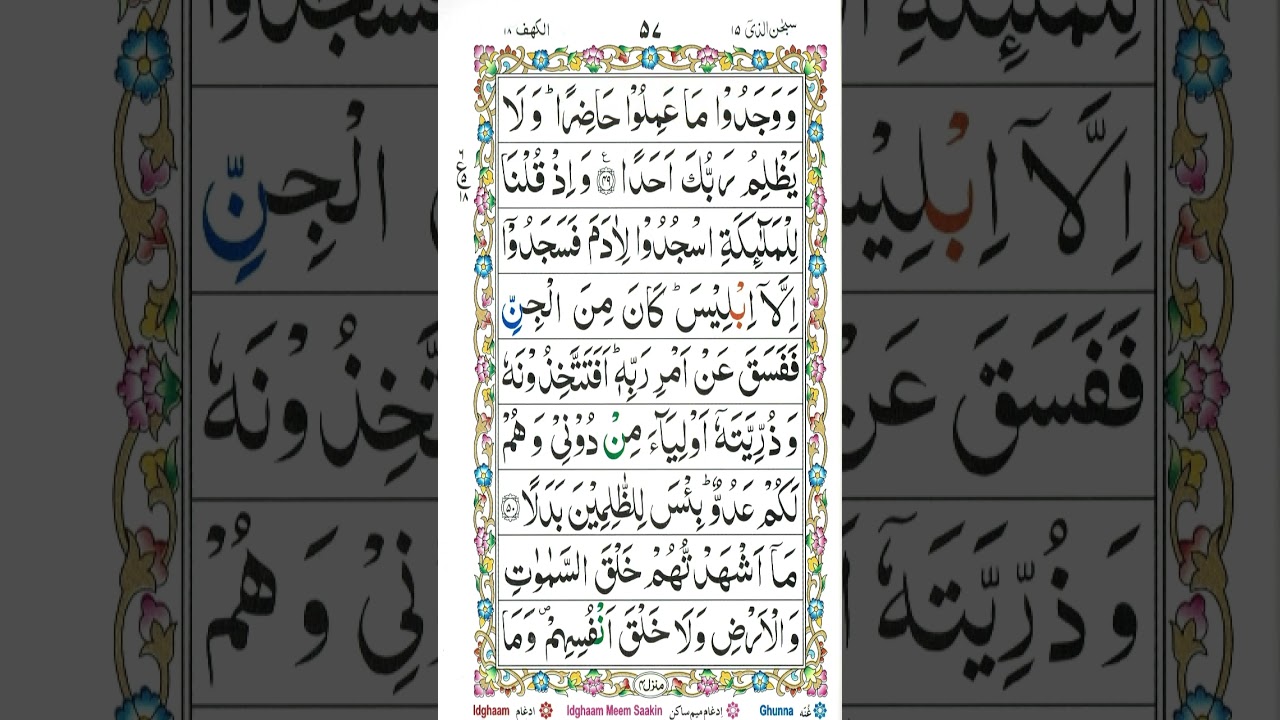 surah kahf ayat 50