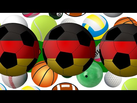 different ball used in sports in english