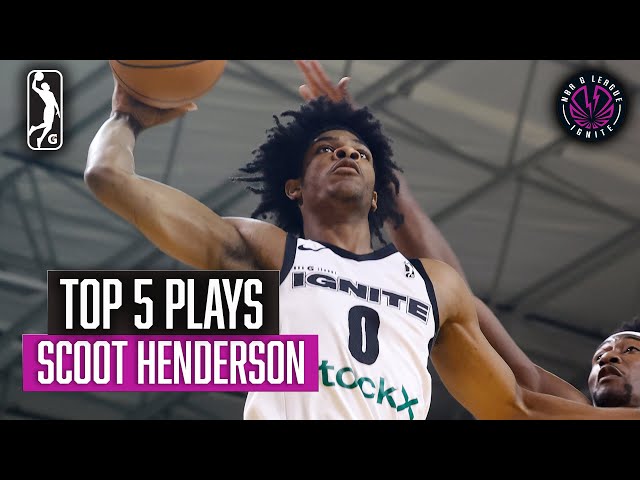 Scoot Henderson 2023 NBA Draft: Scouting report, age, projected teams ...