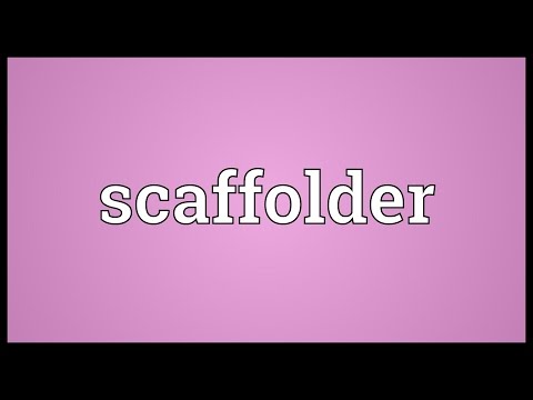 Scaffolder Meaning