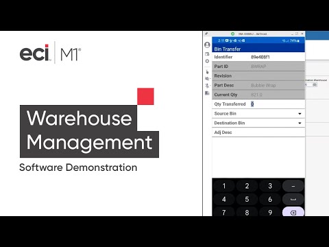ERP Software for Manufacturing: Streamline Your Warehouse with the M1 WMS Mobile App