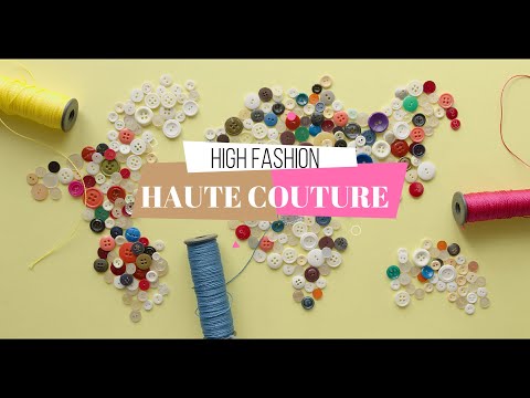 Here is the meaning of Haute Couture(French), High Fashion(English) #fashion