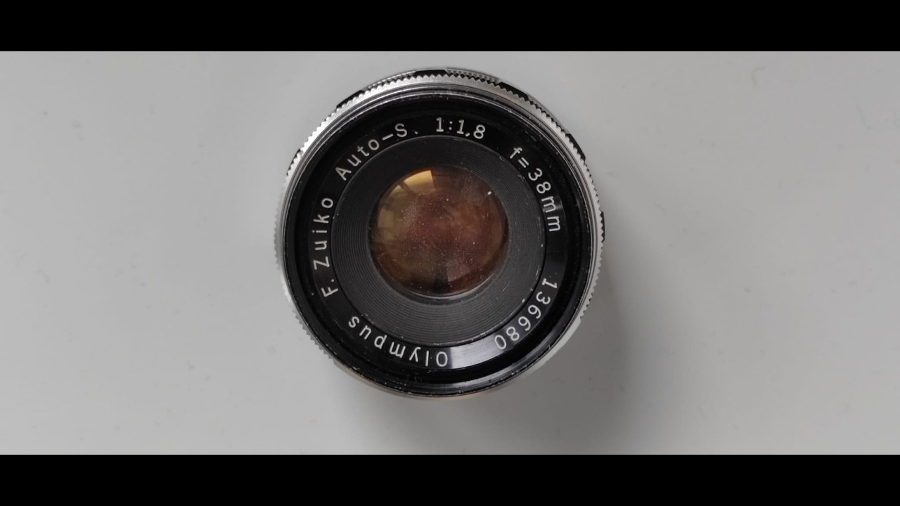 Olympus  Zuiko 38mm F1.8  ( Olympus Pen-F  Half Frame Film Camera Lens)