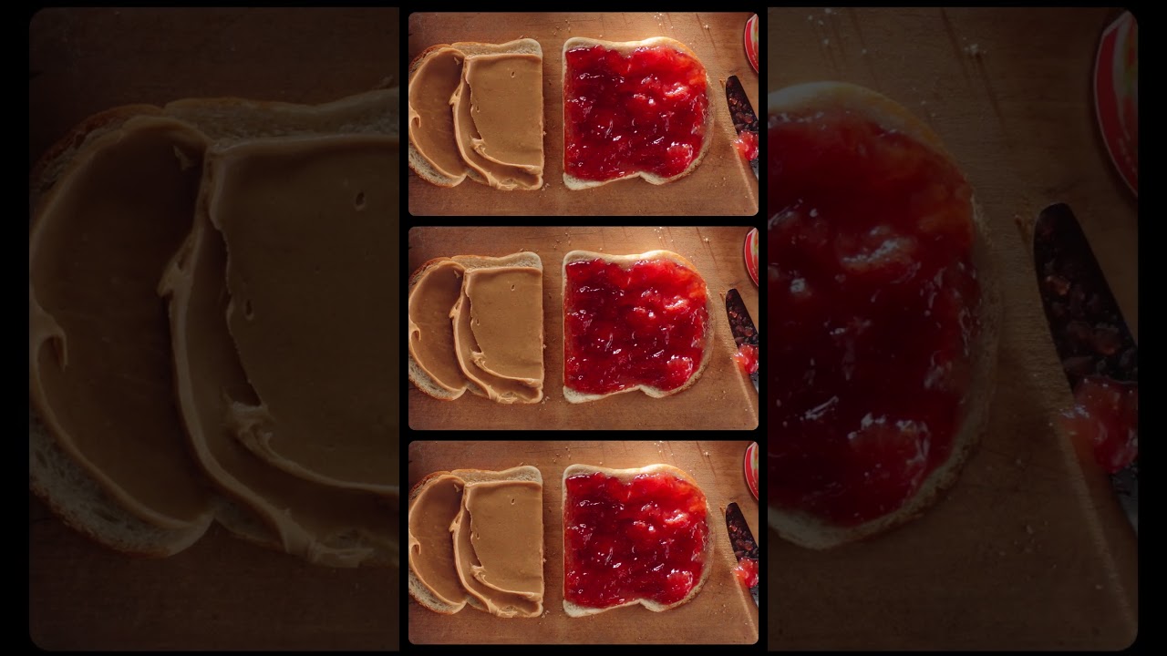 The OG PB&J. Only with Smucker’s Jam & Jif Peanut Butter.