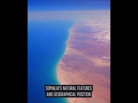 SOMALILAND and Somalia Geography World Map
