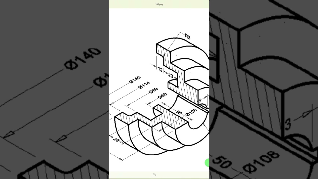 Fusion360 Part Modeling Tutorial-180. #design #3dmodeling #modelingtutorial #engineering#fusion360